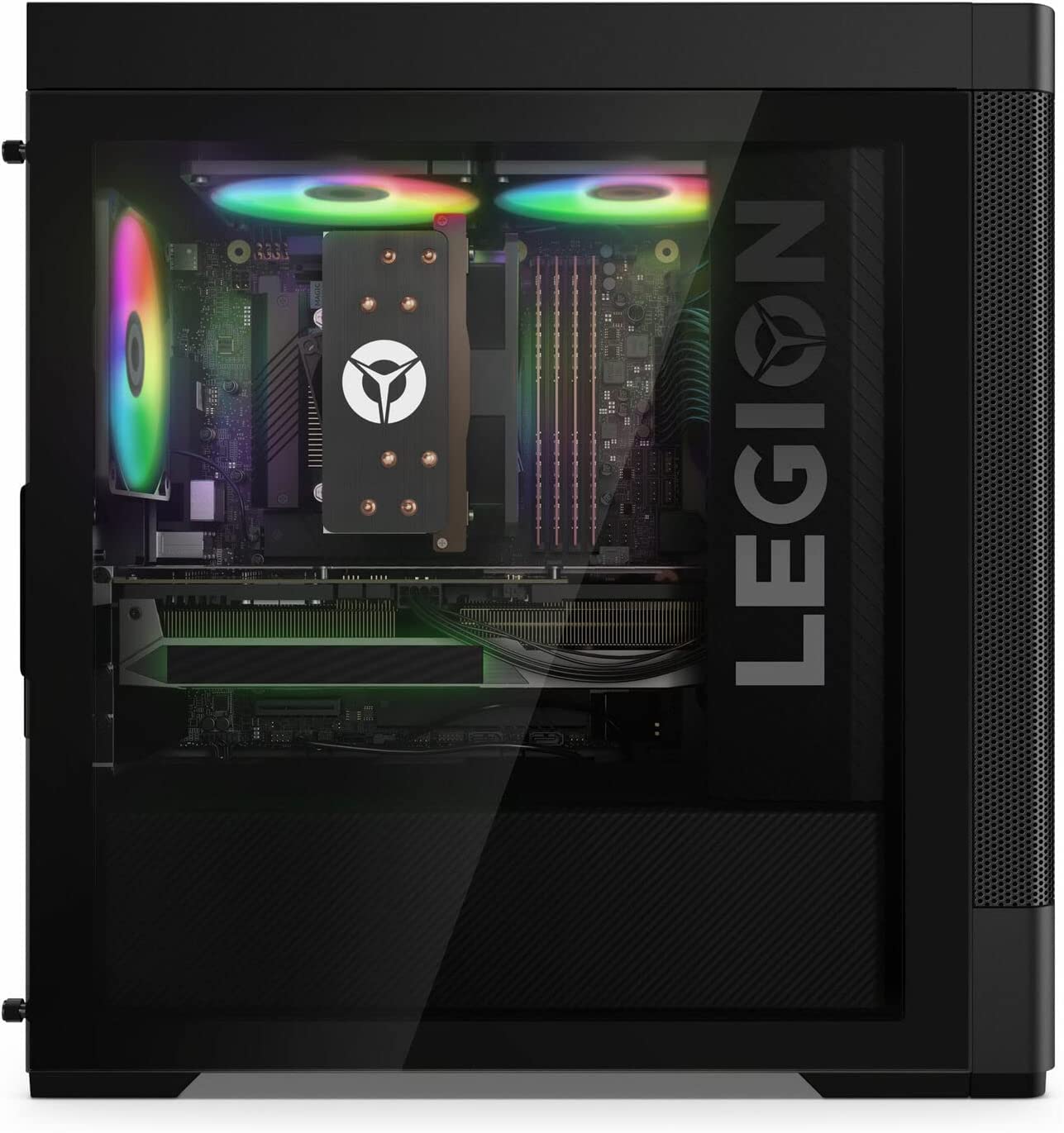 Lenovo Legion T5 Gaming Desktop Computer, AMD Ryzen 7 7700X Processor, 32GB DDR5 RAM, 512GB NVMe SSD + 2TB HDD, Windows 11 Home