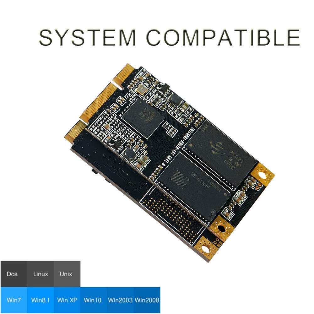 GreenTouch Reliable mSATA SSD SATA III 3D NAND TLC Internal Solid State Drive Hard Disk