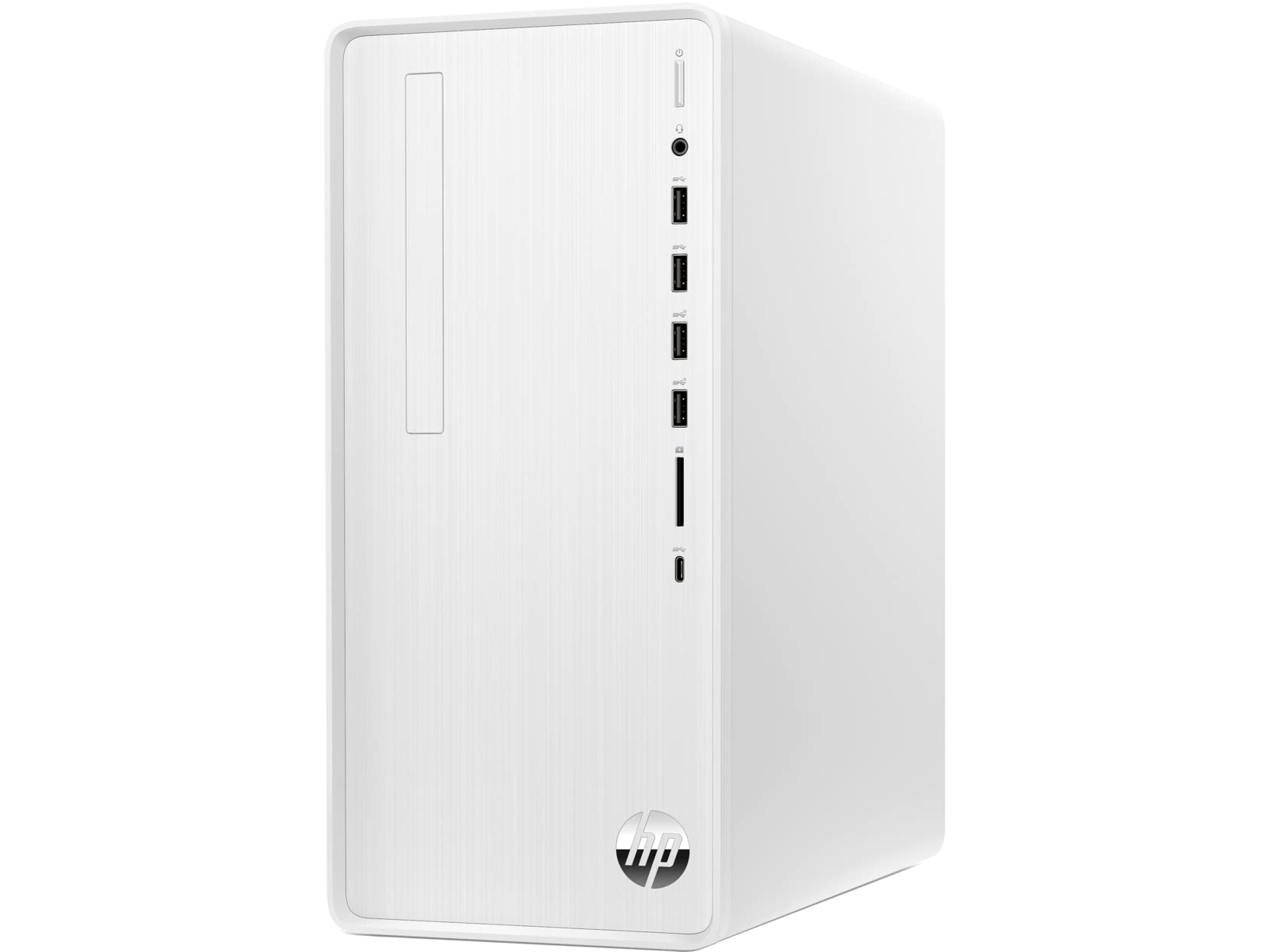 HP Pavilion TP01 Desktop Computer - 12th Generation Intel Core i7-12700 12-Core up to 4.90 GHz Processor, 16GB DDR4 RAM, 256GB PCIe SSD + 6TB HDD, AMD Radeon RX 550 Graphics, Windows 11 Home, White