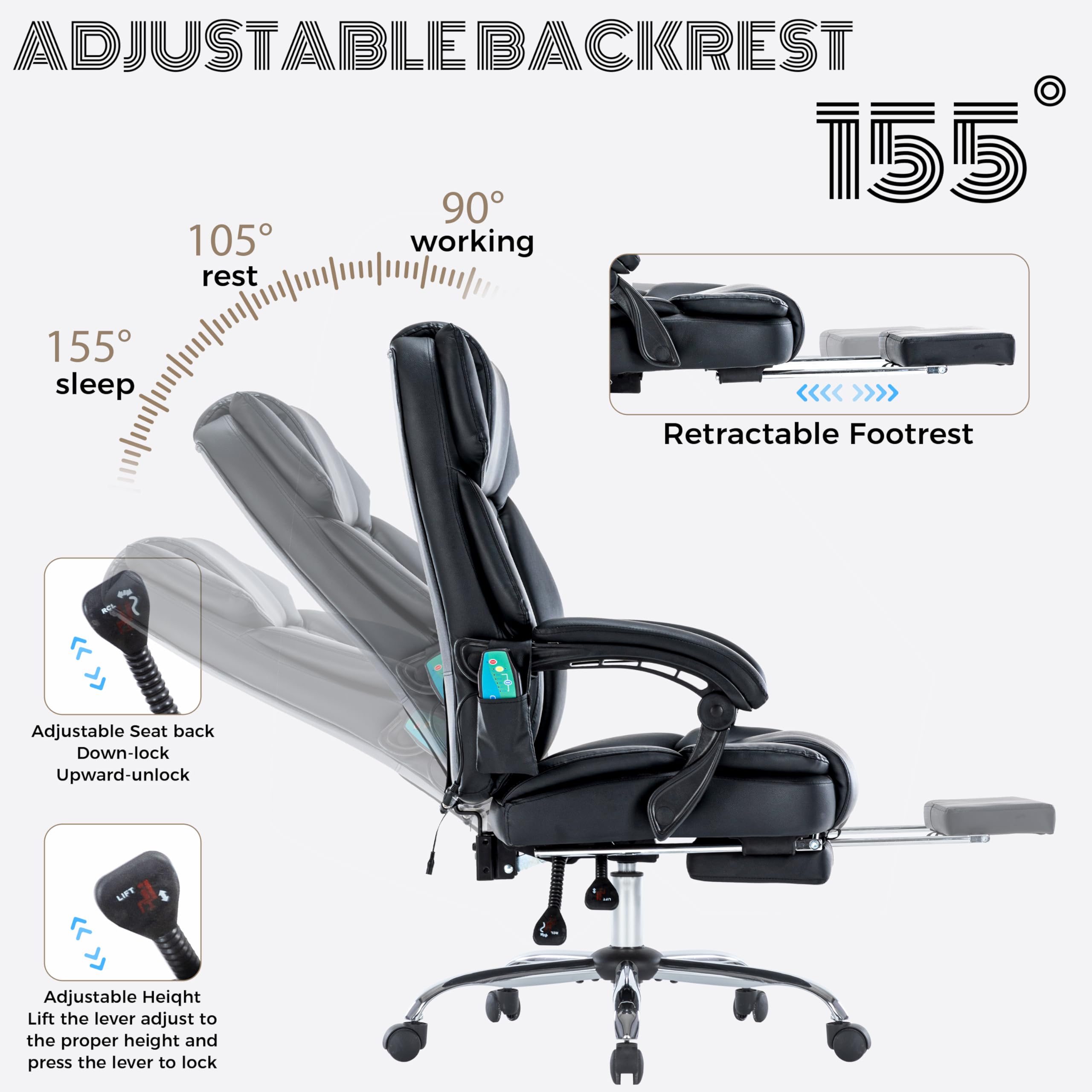 HESL masage Office Chair