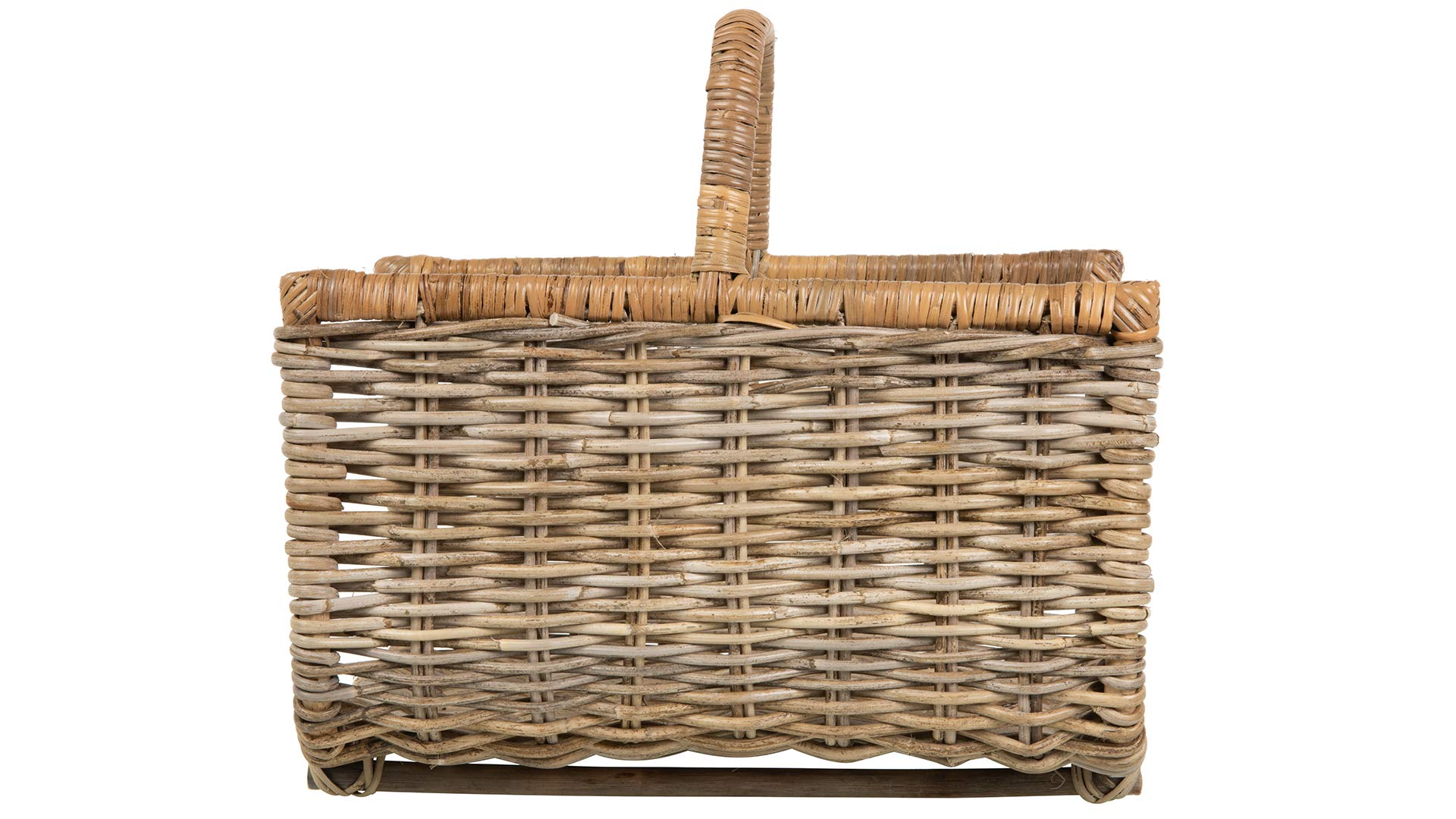 Kobo Fire Log Basket, Gray-Brown