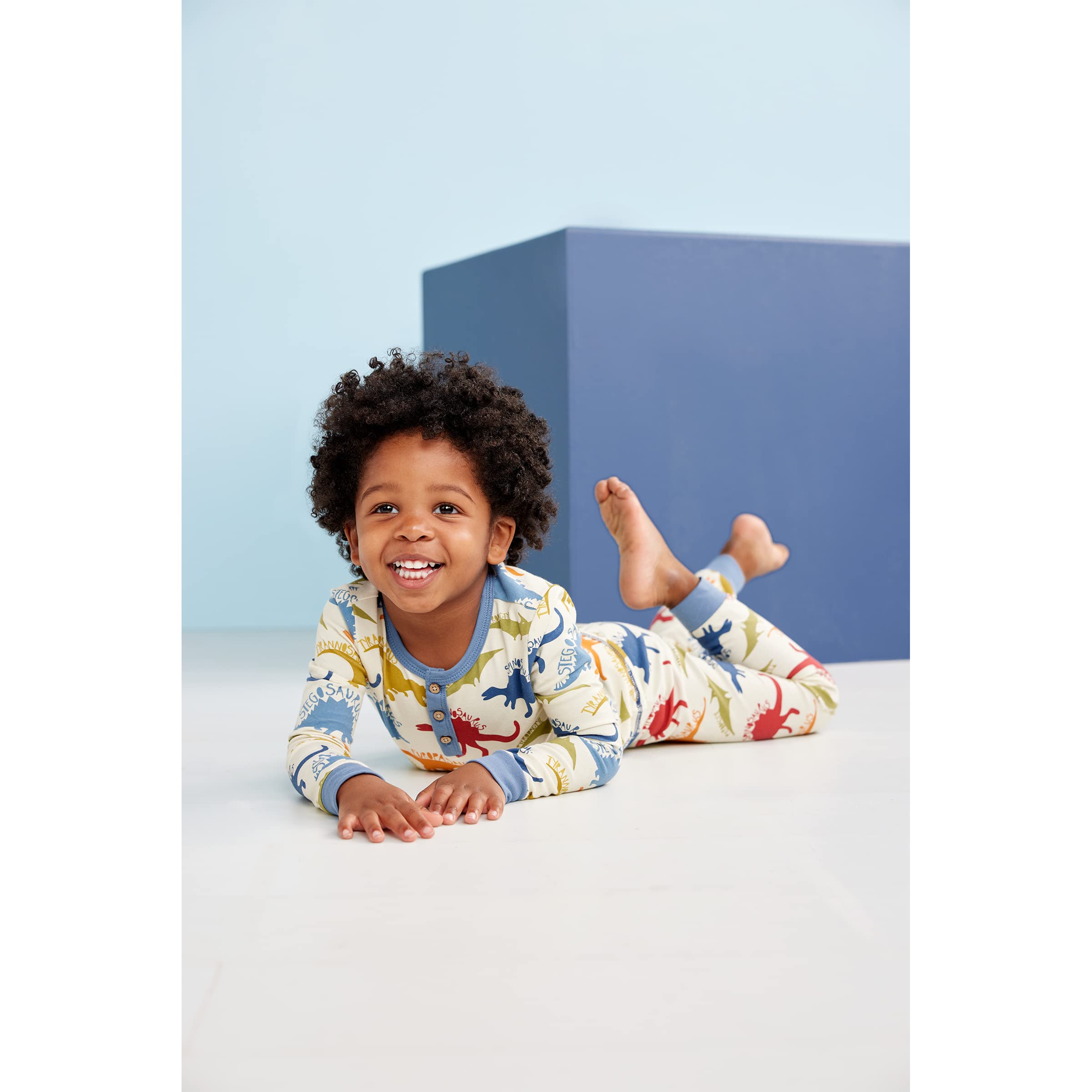 Mud Pie baby boys Dinosaur Pajama Set and Toddler Sleepers, Dino, 3T US