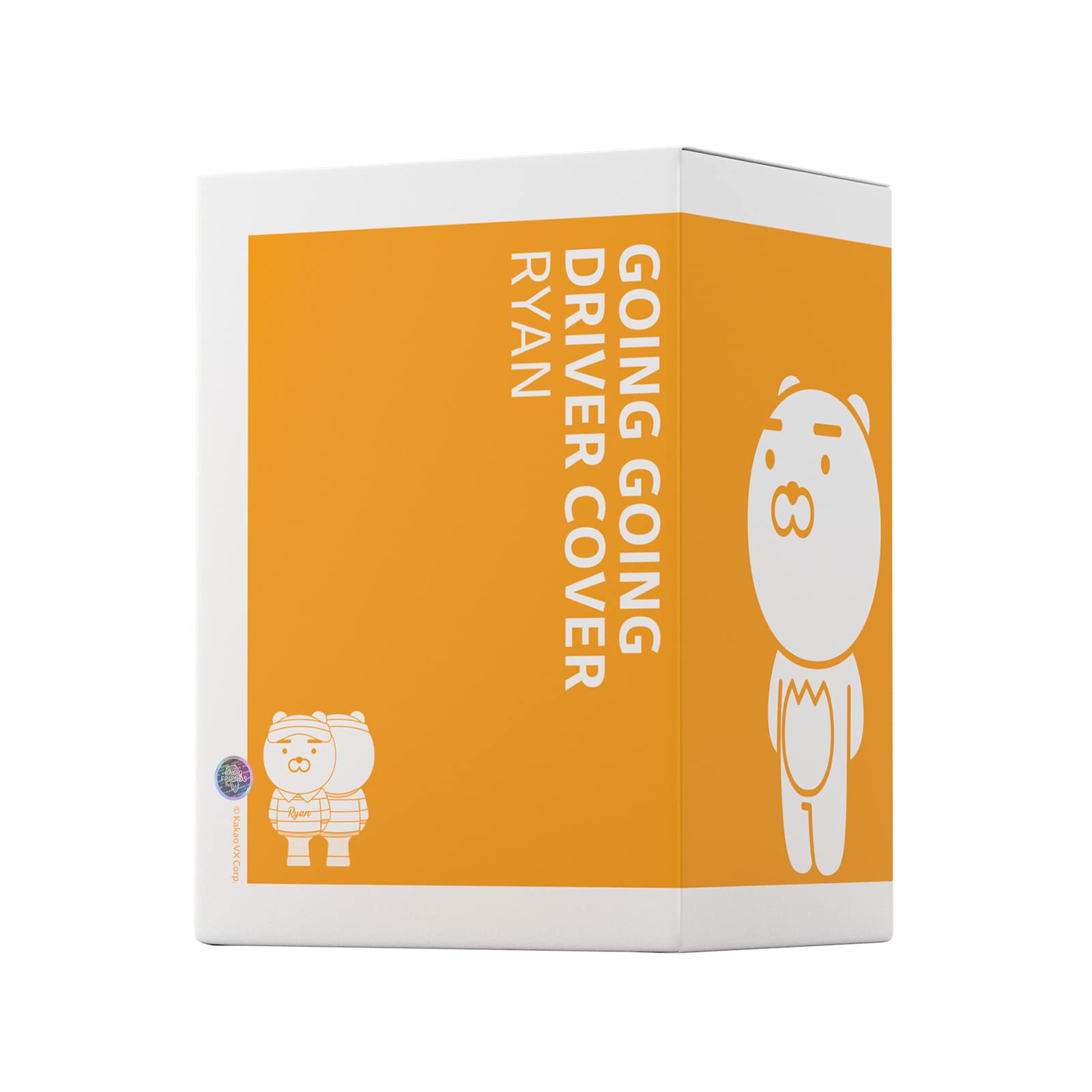 KAKAO FRIENDS GOLF Going Going Driver Head Cover, Character Golf Club Cover, Soft Microfiber Cover