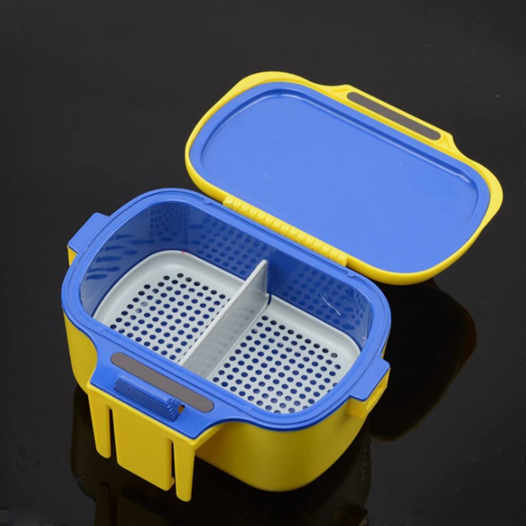 JKUYWX Multi-Function Fishing Box Fishing Gear Worm BoxStrand Box Fishing Accessories Float Box Fishing Tackle Box