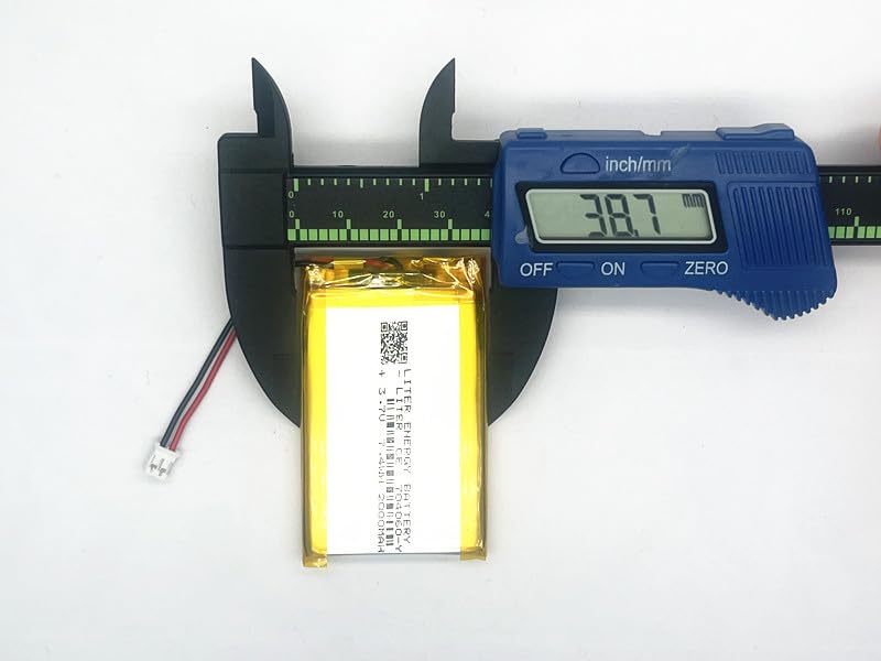 Liter energy battery 3.7V Lipo Battery 2000mAh Rechargeable Lithium ion Polymer Battery 704060 Lithium Polymer ion Battery with JST Connector