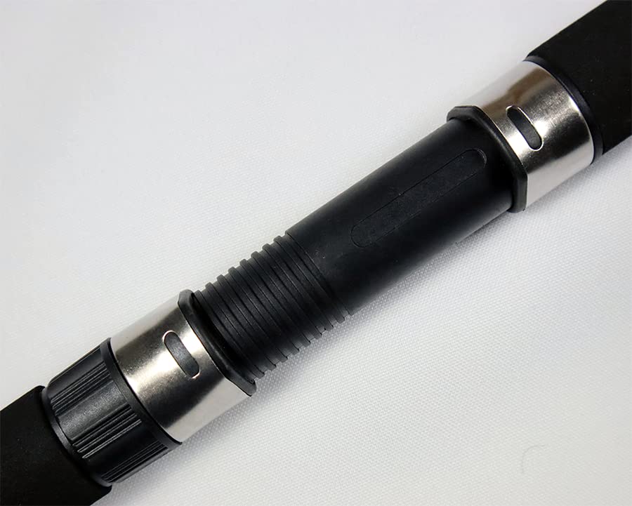 HAMOUR Fishing Rod 8'10" Medium Power Fast Action Solid Fiberglass 2 Section