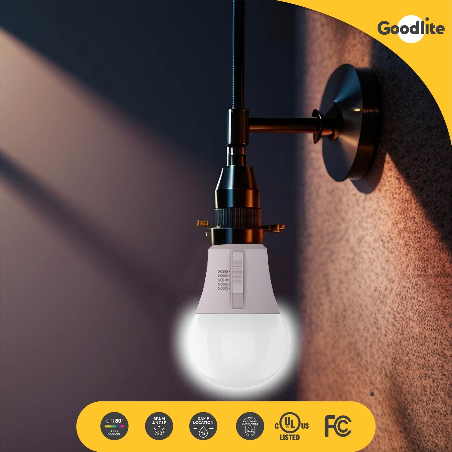 Goodlite G-10860 13-watt 60-watt Replacement Mini Compact Fluorescent 900-Lumen 2700K T2 Spiral Light Bulb with GU24 Base Twist and Lock, Warm White/soft white