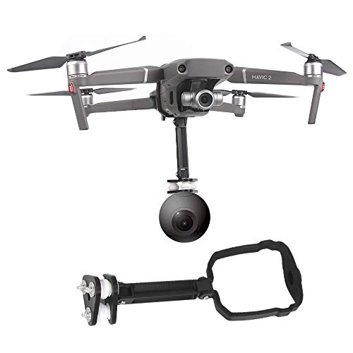 HONG YI-HAT 360 Degree Sport Action Camera VR Camera Adapter for DJI Mavic 2 PRO Zoom Drone Mount Holder Bracket 3D Printed Spare Parts Kits Drone Spare Parts