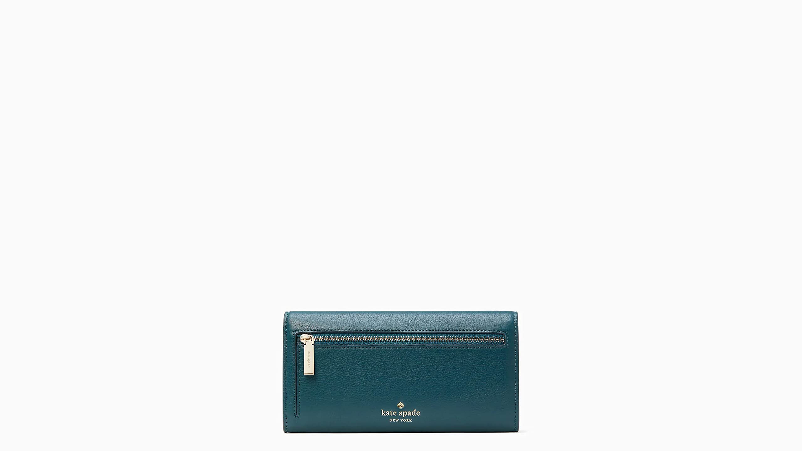 Kate Spade New York Marti Large Slim Flap Wallet (Peacock)