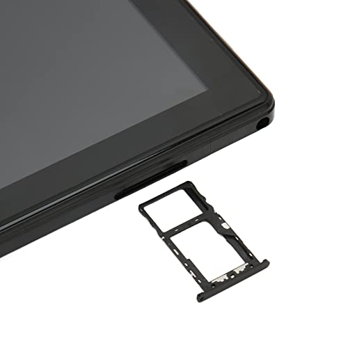 HEEPDD 10.1 Inch Tablet, Calling Tablet 2.4 5GWiFi Dual Band 8 Core CPU 100‑240V Black for Android11 for Office (US Plug)