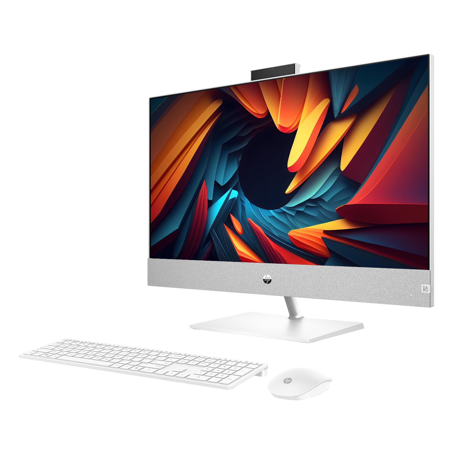 HP Pavilion 27 Business All-in-One Desktop, 27" FHD Touchscreen, Intel Core i7-13700T, NVIDIA RTX 3050, 4GB RAM, 3TB SSD, Webcam, HDMI, Wireless K&M, Wi-Fi 6, Windows 11 Pro
