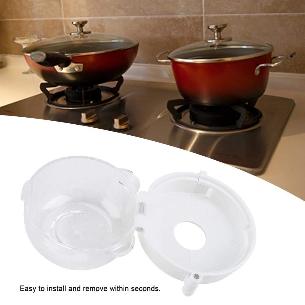 Haofy 2 PCS Children Safe Protective Stove Gas Knob Covers Baby Proof Kids Safety Lock Switch Cover for Gas Stove Knob