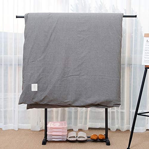 Hongseyijia Coat Racks Entrance Hall Coat Rack Organiser Tidy Rails Multi-Purpose Storage Shoe Bench Stand with Top Rod for Home Office Hallway Bedroom,Max Load Capacity:20kg