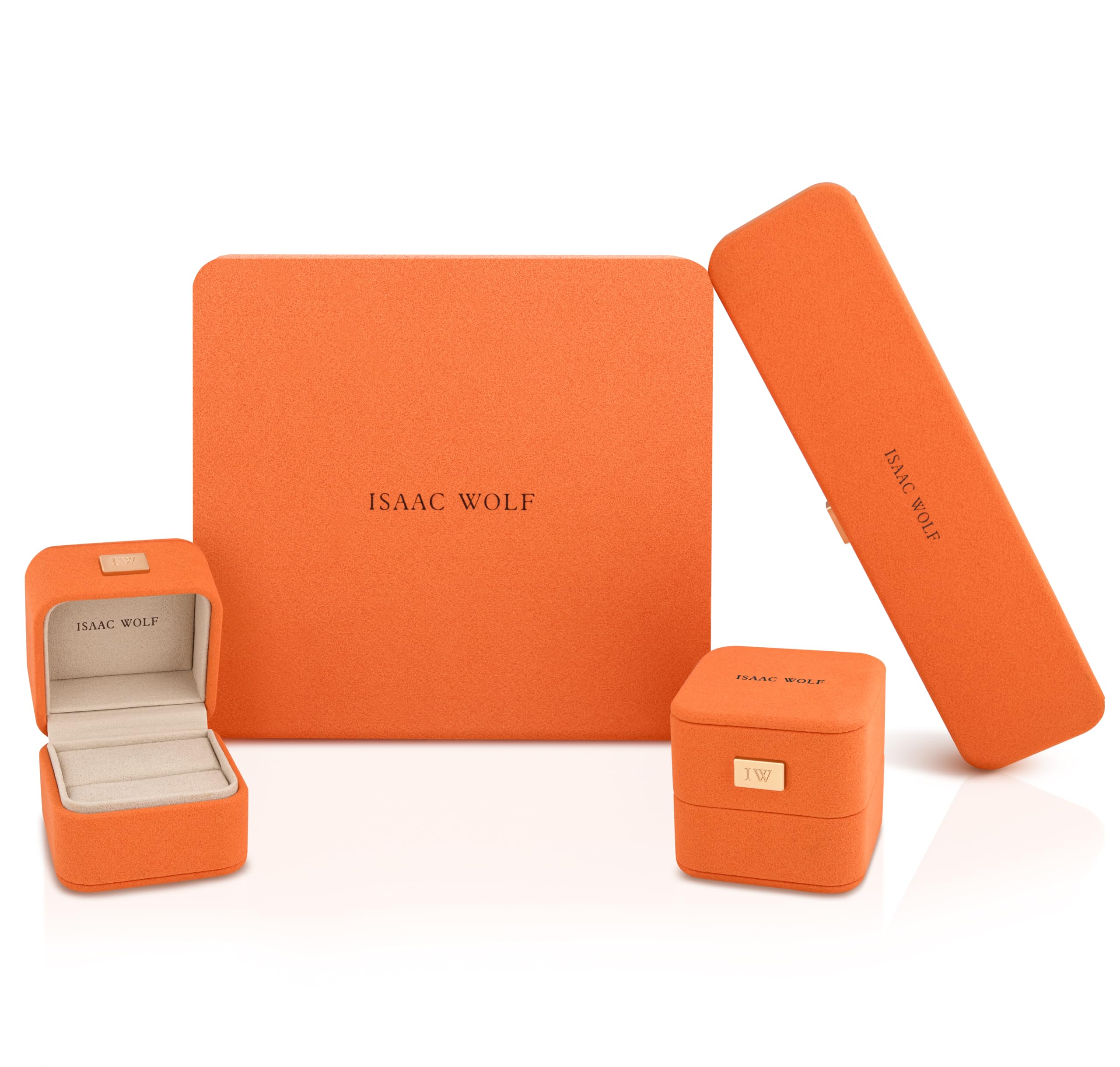 ISAAC WOLF Lab Created 10k Solid 5 CTW Toi Et Moi Pear & Radiant Cut Moissanite Diamond Engagement Two Stone Ring in White, Yellow Or Rose Gold (Yellow Gold, 5)