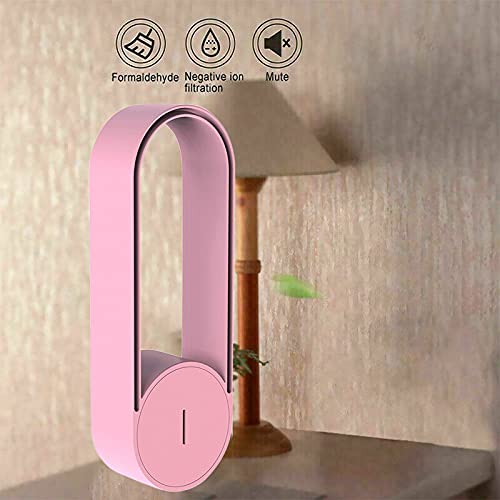 Lyzeous 20 Negative Purifier Mini Portable Household Ionizer USB Plug-in Car Air Purifier for Area 31㎡-40㎡ Black