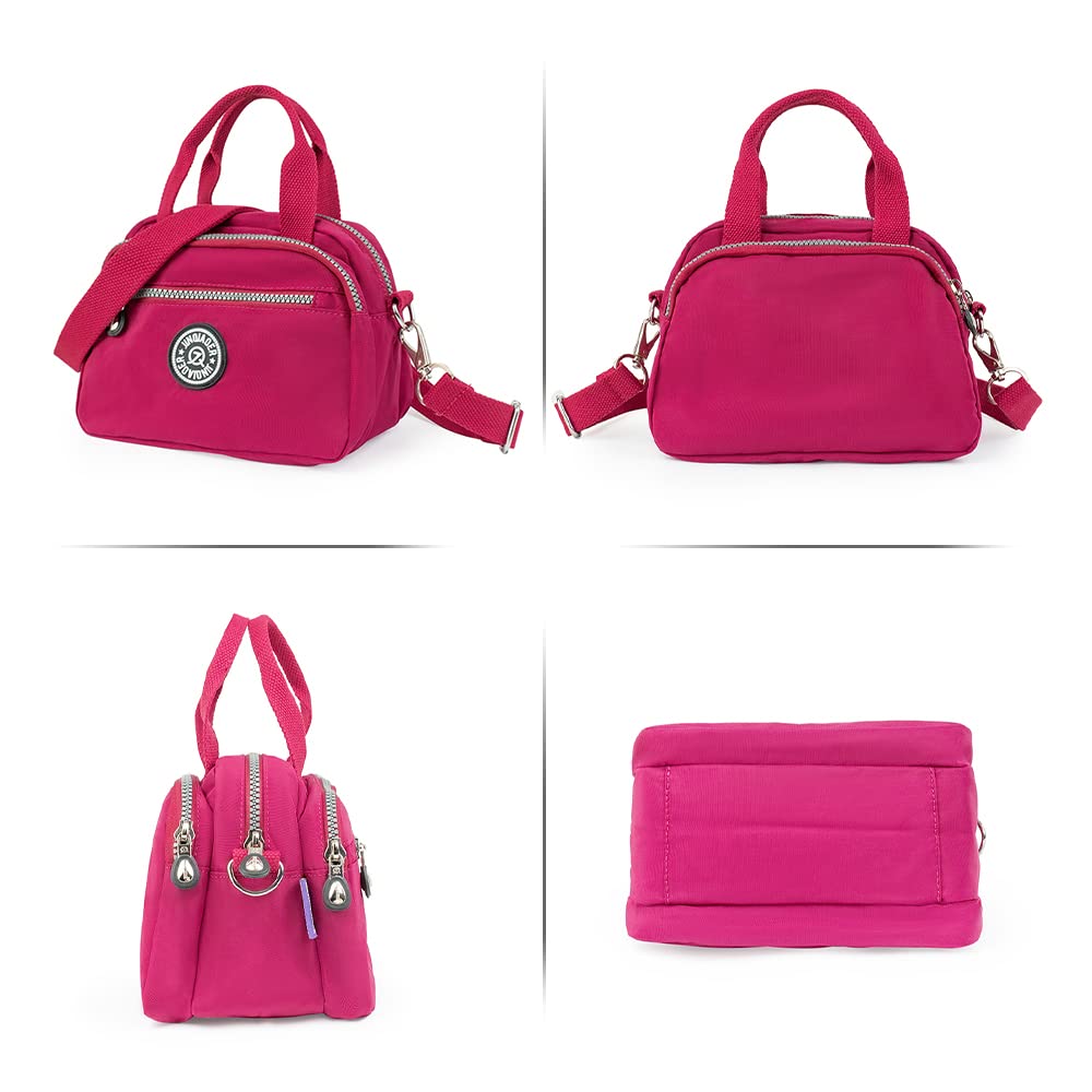 JBB Crossbody Bags for Women Waterproof Travel Shoulder Bag Handbag Roomy Multiple pockets