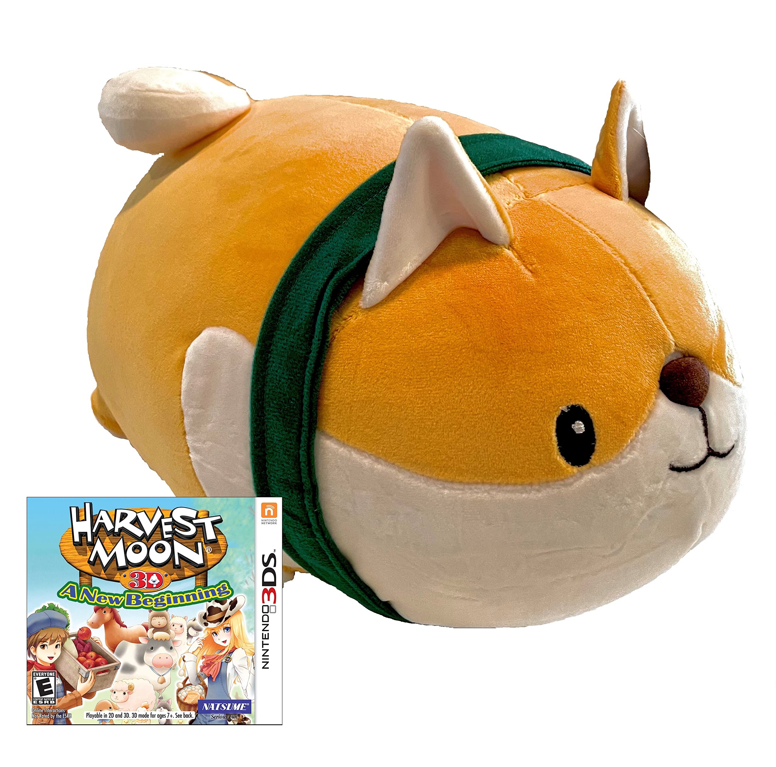 Harvest Moon® A New Beginning plus BONUS 12" New Corgi Shiba Inu Plushie