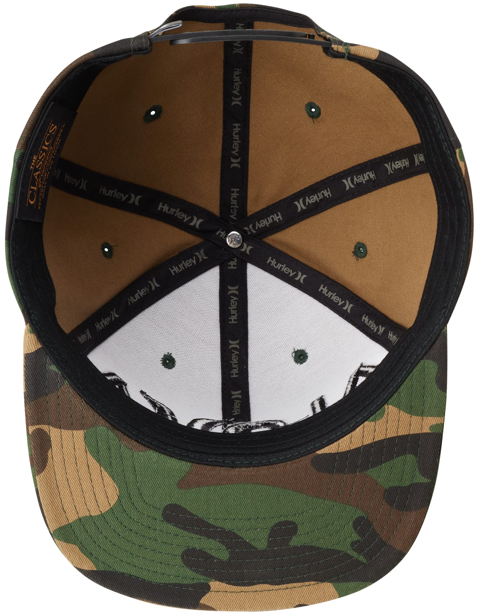 Hurley Men's Hat - Aloha Ohana Hawaiian Camo Snap Back Hat, Camo