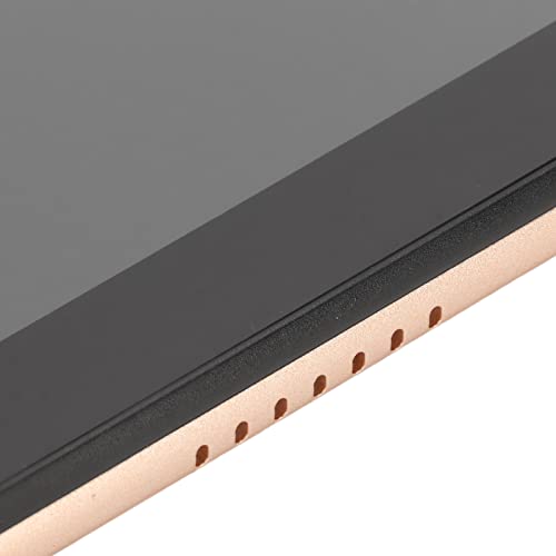 Liyeeo Desktop Tablet, Octa Core CPU 100‑240 V 13 MP Camera Gold Reading Tablet (US Plug)