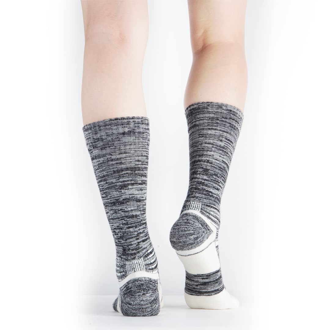 ja vie JAVIE 68% Merino Wool Performance Breathable Knee High Socks for Women & Men