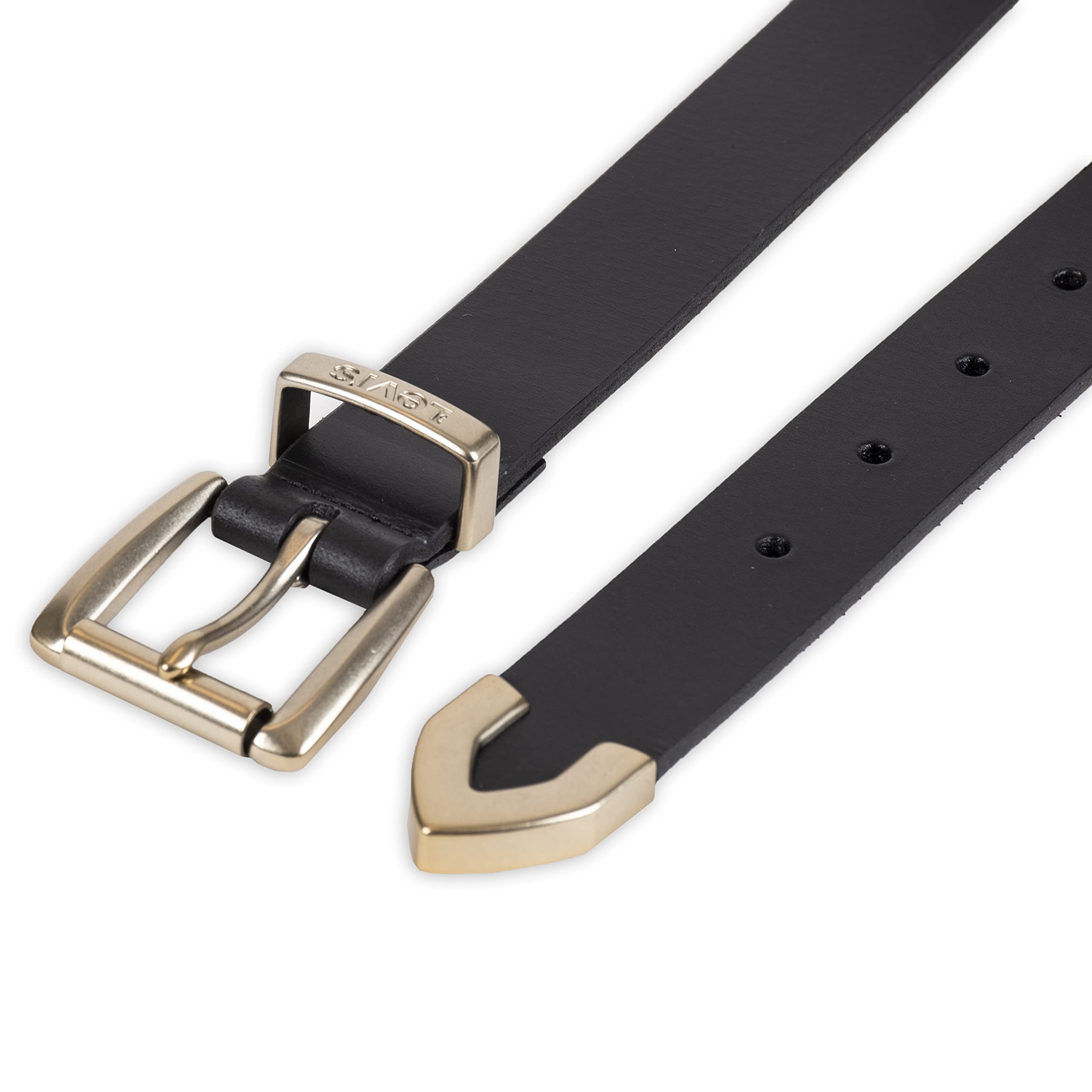 Levi's Women's Roller Buckle Casual Belt, Black Classic, Small