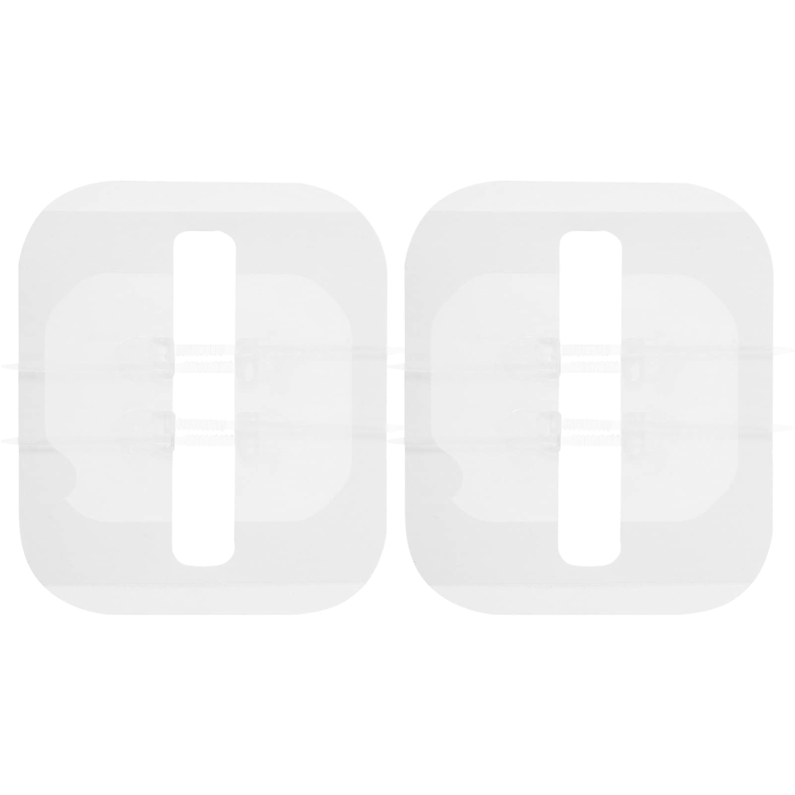 Healeved 2pcs Closure Emergency Closures Band Patch Emergency Device Tool Tool Stickers White PVC