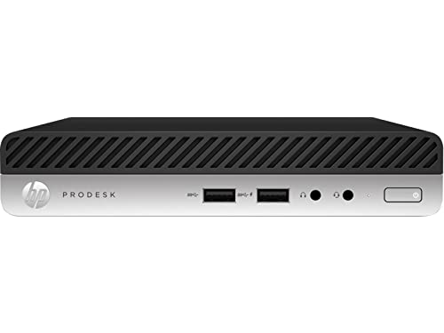 HP EliteDesk 800 G3 Mini 35W Desktop Computer Intel Core i5-6500T 2.50GHz 16 GB DDR4 SDRAM 500GB Windows 10 Pro 64-bit (English) - Mini PC Model 2DU50US#ABA (Used with 2 Year HP Warranty) (Renewed)