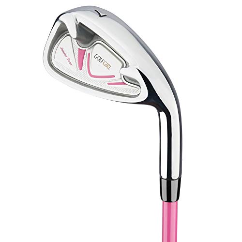 Golf Girl Junior Girls Golf Set V3 with Pink Clubs and Bag, Ages 8-12 (4' 6" - 5'11" Tall), Left Hand