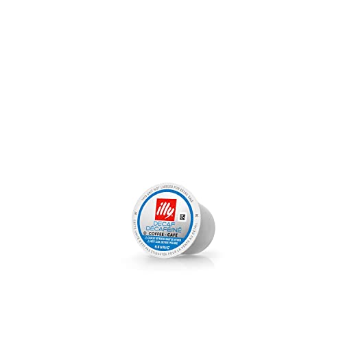 Illy Coffee K Cups - Coffee Pods For Keurig Coffee Maker β Classico Decaf Roast β Notes of Caramel - Mild, Flavorful & Balanced Flavor Pods of Coffee - No Preservatives β 10 Count
