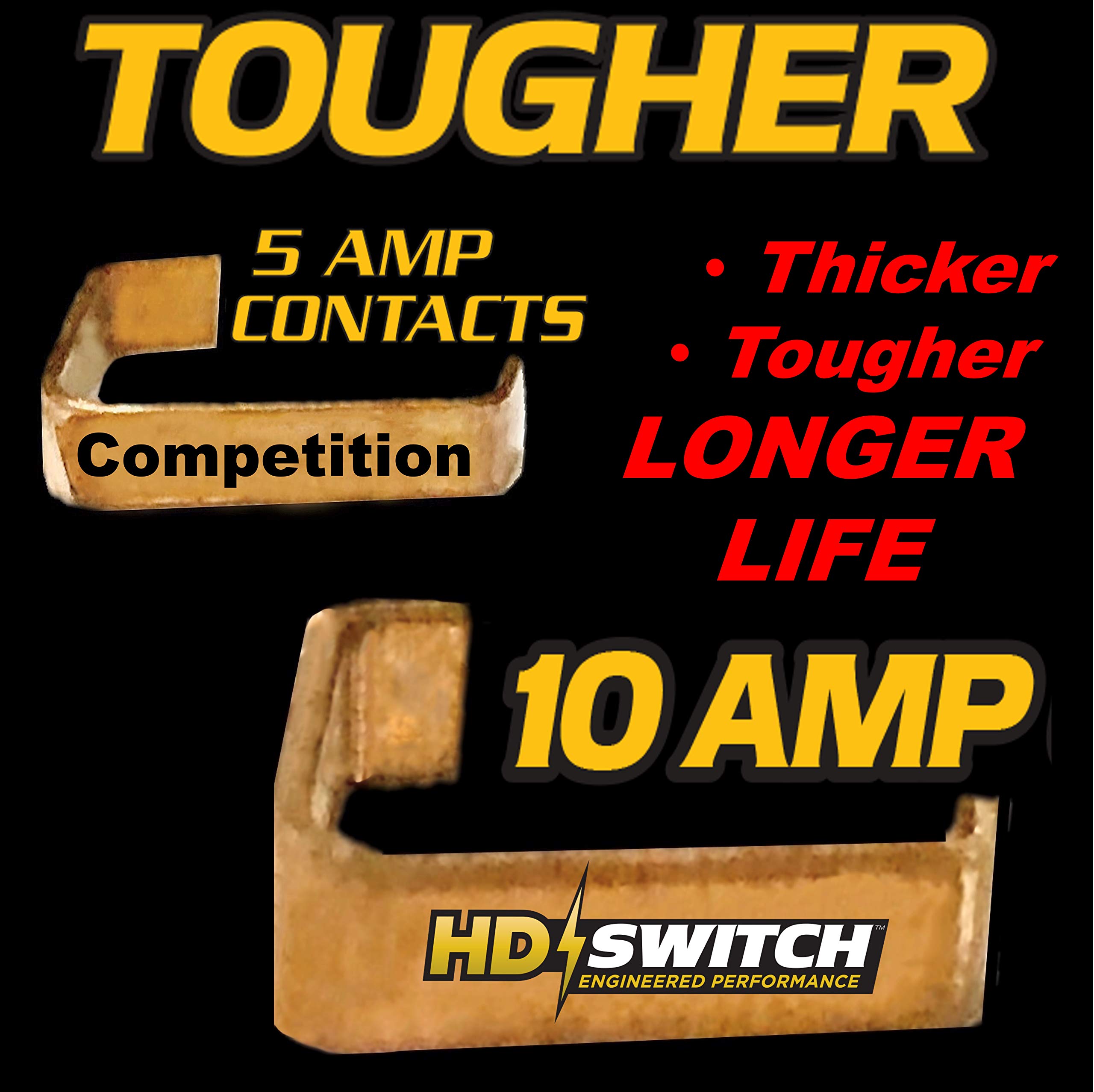 HD Switch 10 AMP Upgrade Blade Clutch PTO Switch Replaces Toro TimeCutter MX4260 MX4880 MX5060 MX5480 MX6080 MX5050 MX5060 MX5400 MX6000