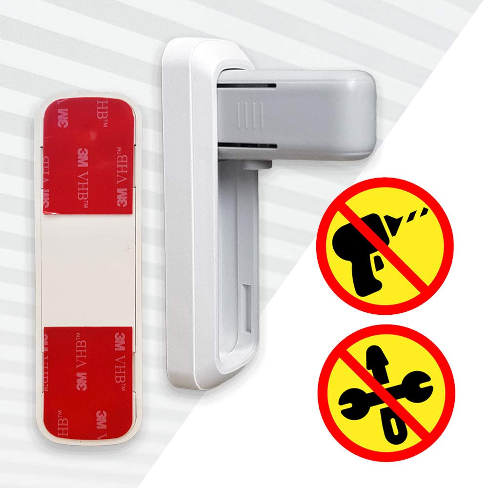 Heart of Tafiti Door Lever Safety Lock, Child Safety, Kids Toddler Proof 2 Pack
