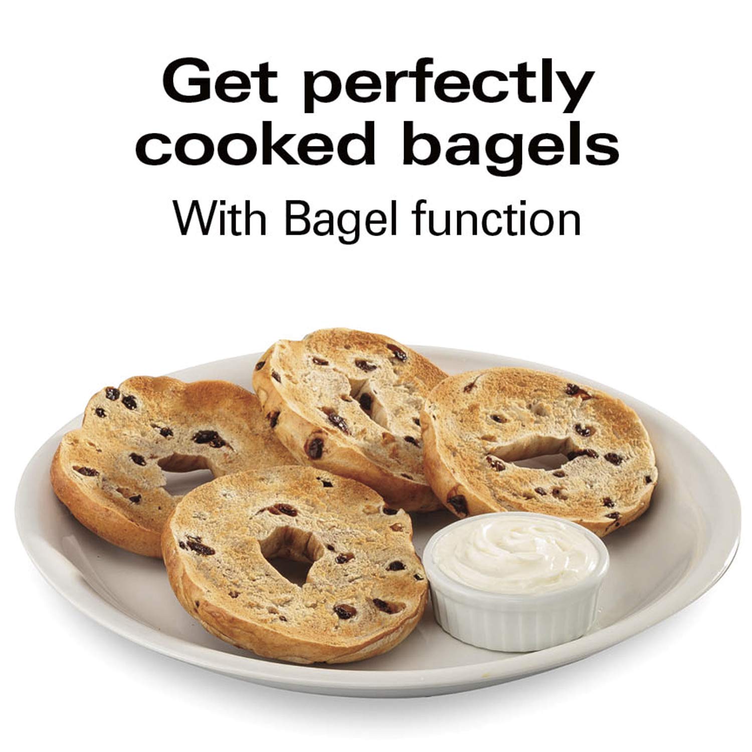Hamilton Beach Professional 24991 Toaster with Deep & Wide Slots for Artisan Bread & Bagel and Sure-Toast Technology, Auto Shutoff, 4-Slice, Stainless Steel