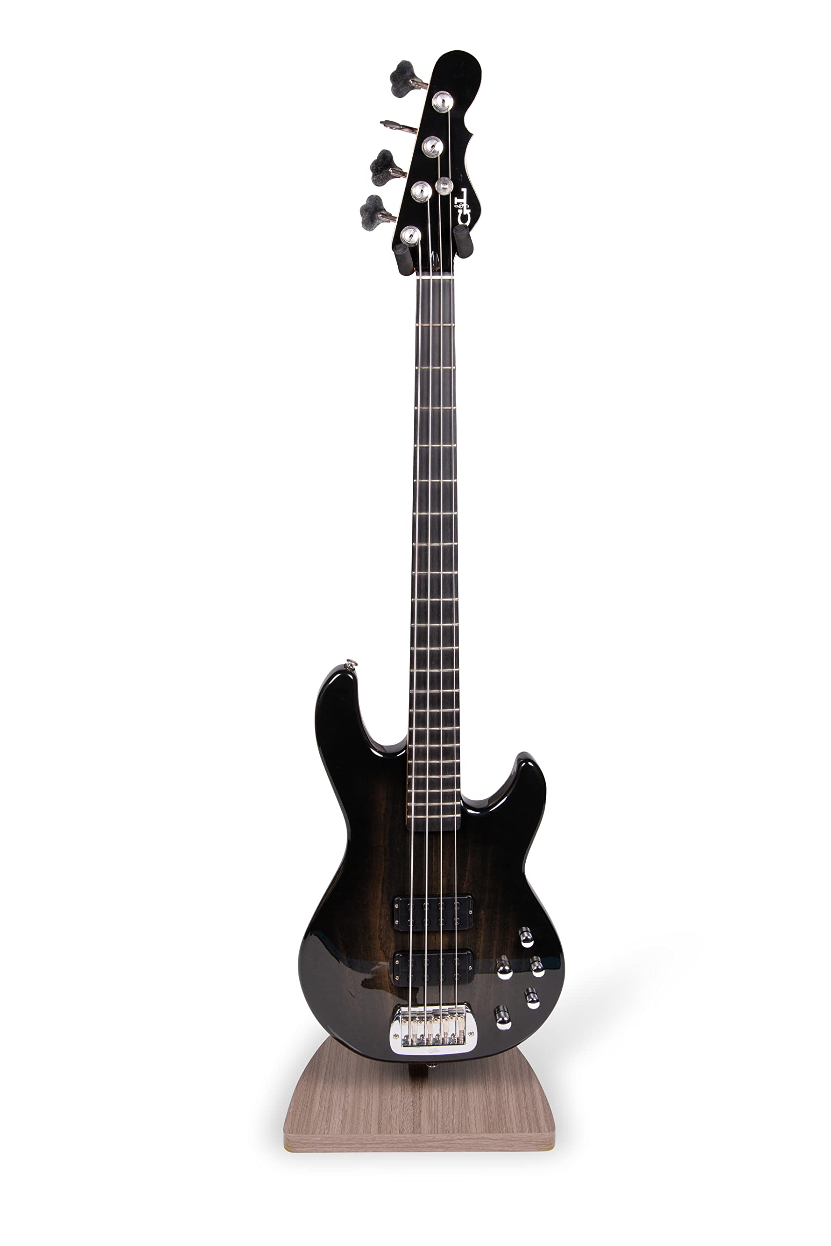 Gator Frameworks Elite Series Hanging Wooden Guitar Stand in Driftwood Grey Finish Fits Acoustic and Electric (GFW-ELITEGTRHNGSTD-GRY)
