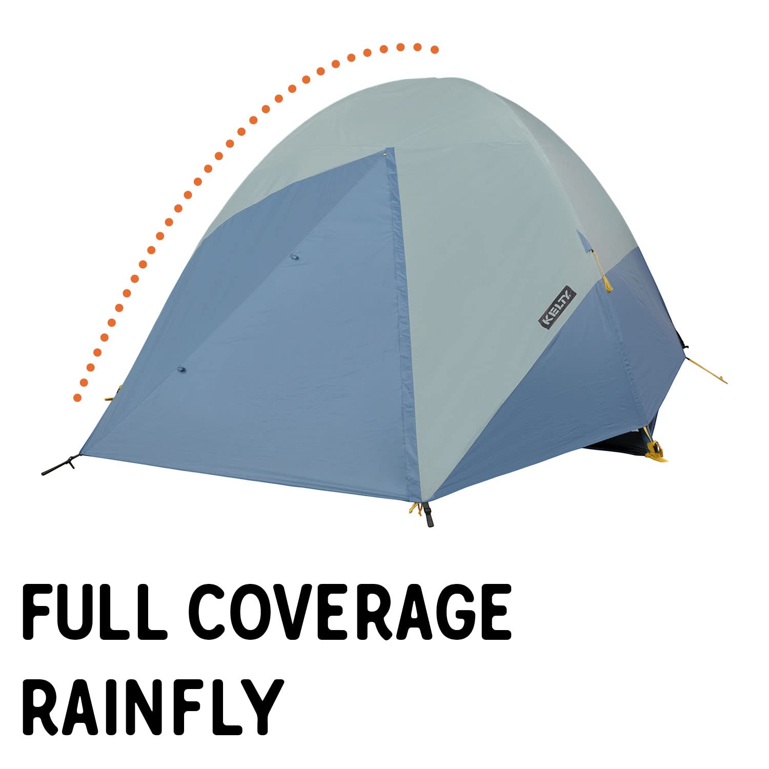 Kelty Discovery Element 6 Person Tent + Tent Footprint Bundle