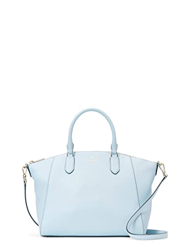 Kate Spade New York Parker Medium Leather Satchel Frosty Sky