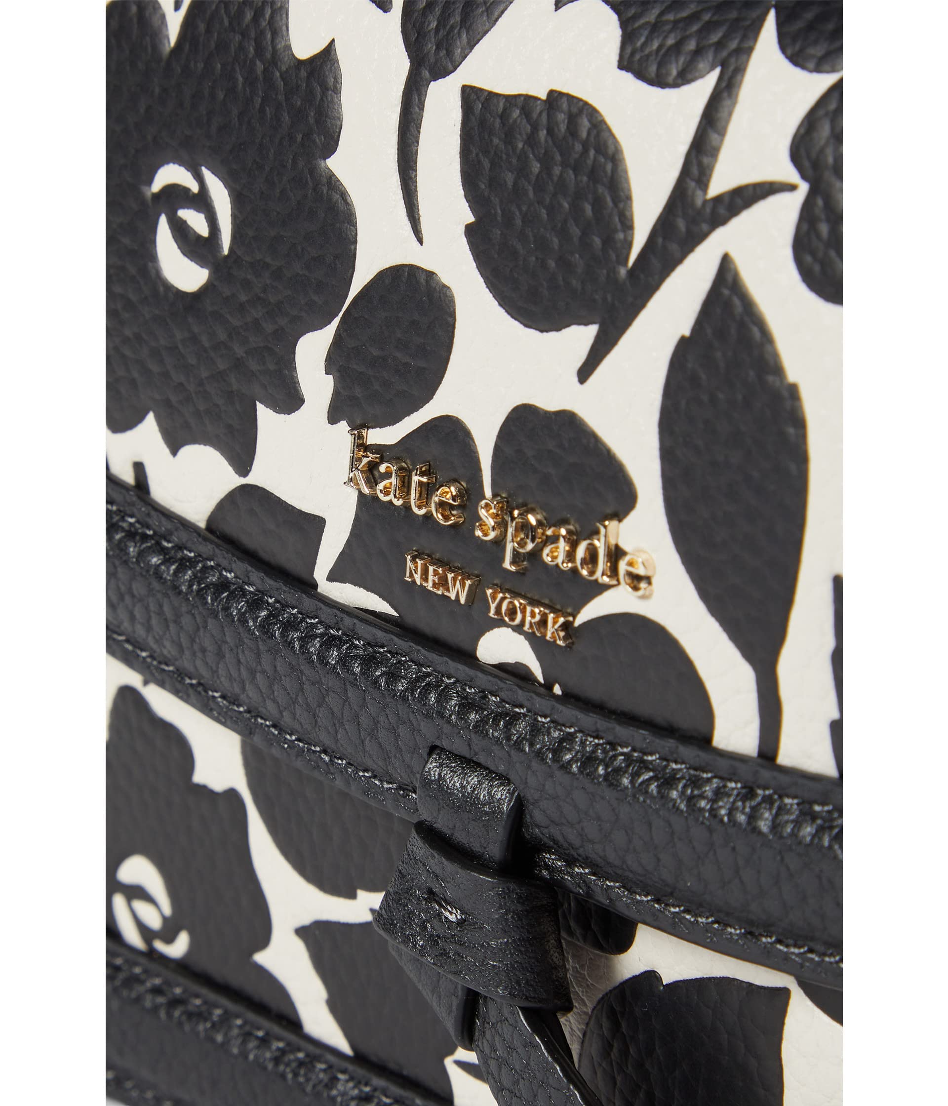 kate spade new york Knott Rosy Garden Flap Crossbody Cream Multi One Size