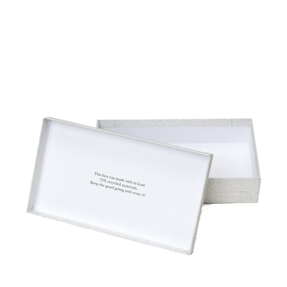 Kate Spade Wallet for Women Tinsel Boxed Large Slim Card Holder in Glitter, black, Large Wallet card holder