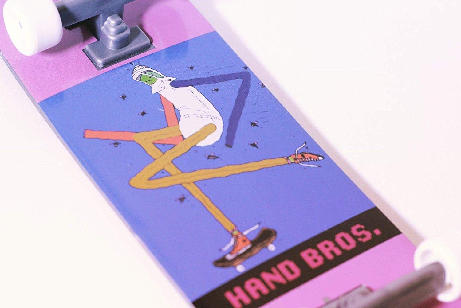 HANDBROS Handboard Skateboard 27cm 10.5 inch Tech Large Finger Board W/Grip