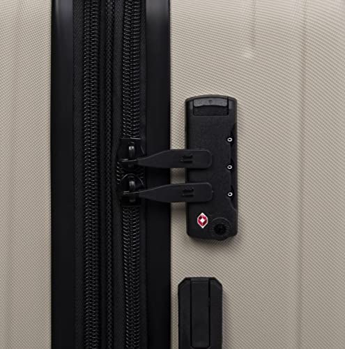 it luggage Legion 28" Hardside Checked 8 Wheel Expandable Spinner, Oxford Tan