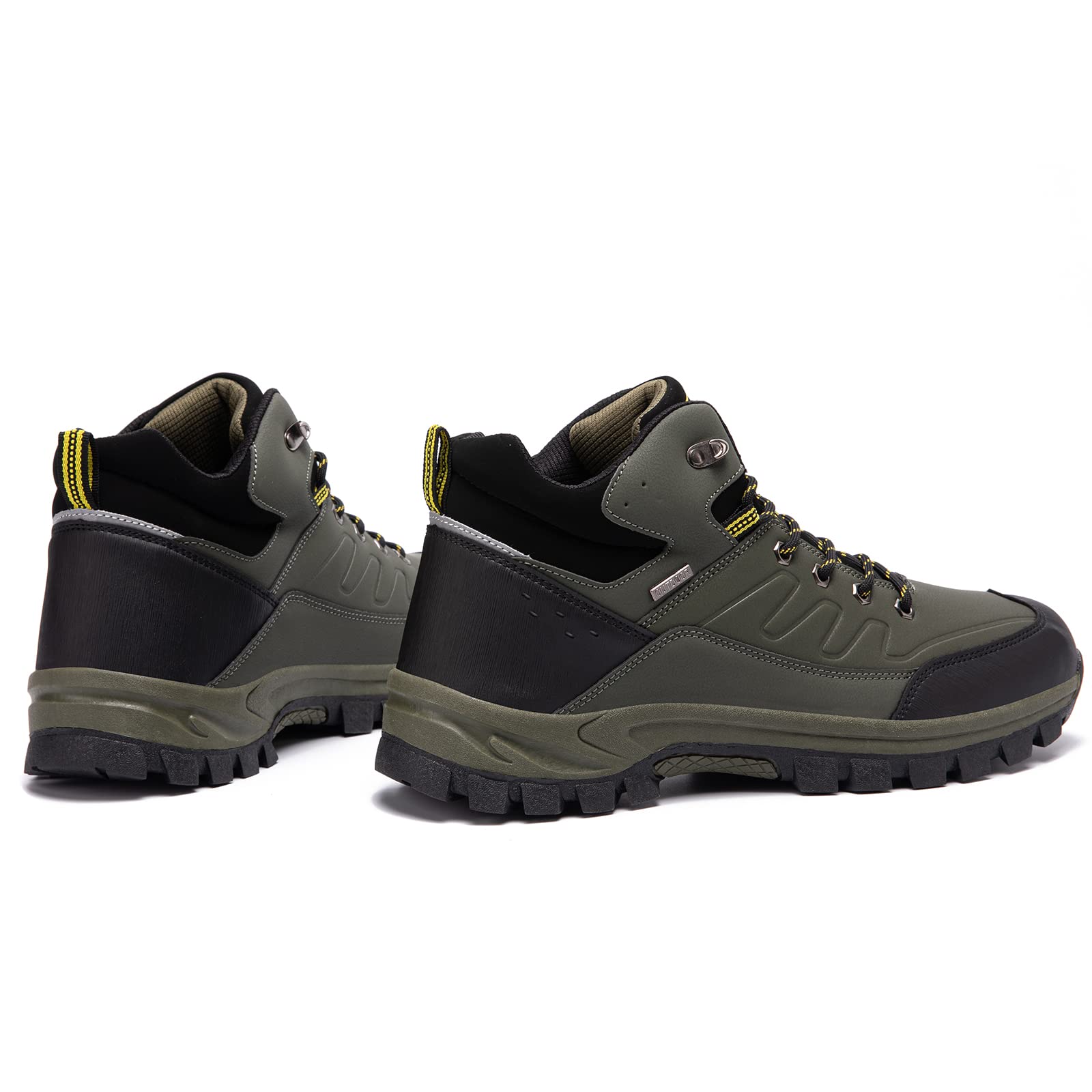HIKLDK Waterproof Hiking Shoes for Men Casual Outdoor Non-Slip Boots