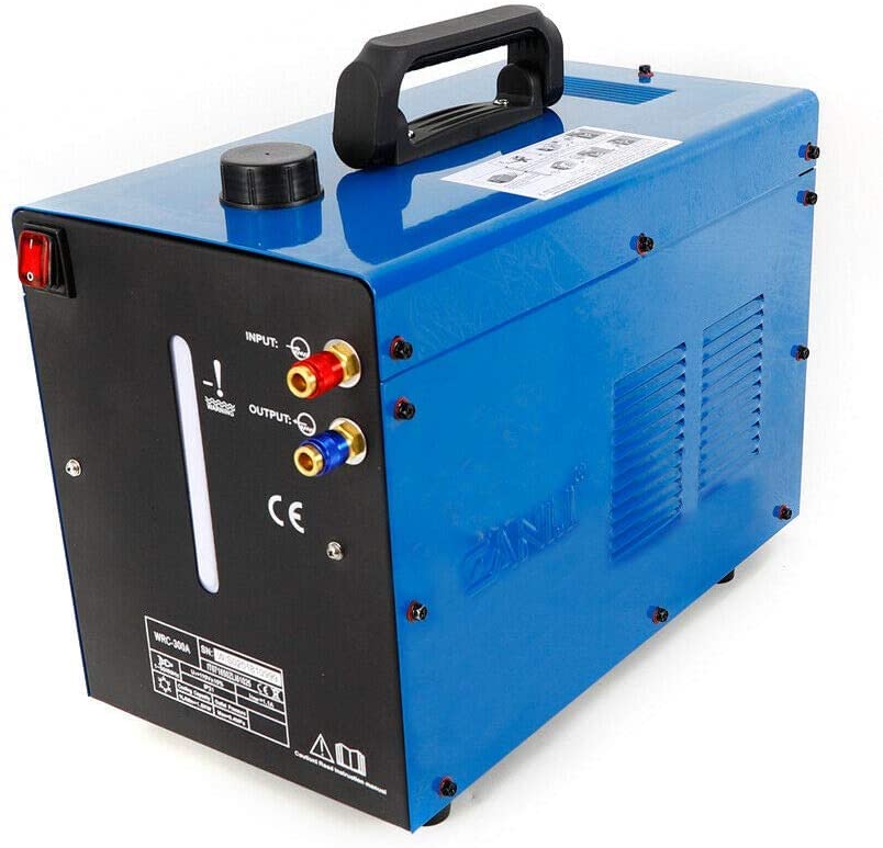 Lidhujnk Water Chiller Industrial Chiller, 10L TIG Welding Water Chiller Cooler Miller Welder Torch Water Cooling Machine for Engraving Machine Cooling Machine