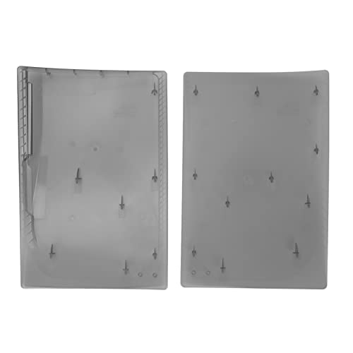 JIJO Game Console Faceplate Cover Scratch Proof Dustproof Protective Matte Replacement Shell Panel for PS5 Faceplates(半透黑)