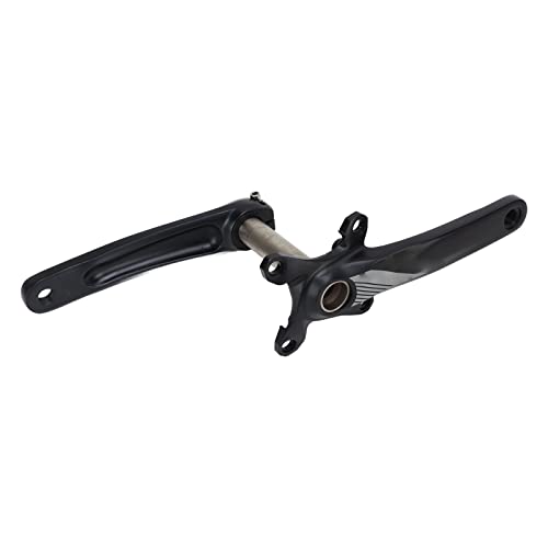 Kadimendium Mountain Bike Crank Arm Set, 8 to 12 Speed Crank Arm Set High Accuracy Anodic Oxidation for Road Bicycle