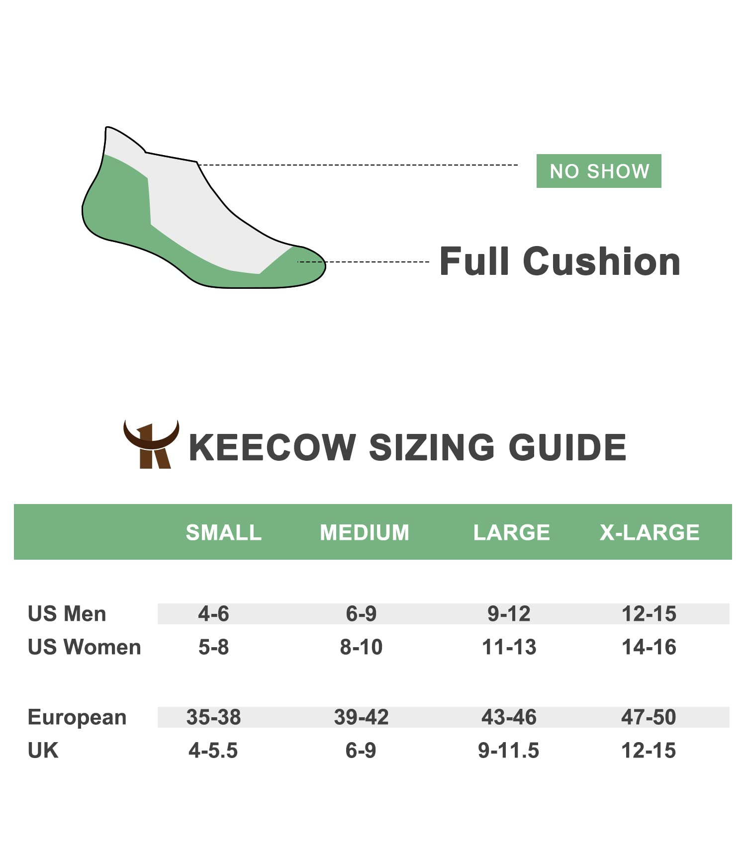 KEECOW Mens Athletic Socks 9-12 Grey Low Cut Short Cushioned Socks for Men Women 6 Pairs Breathable, Performance