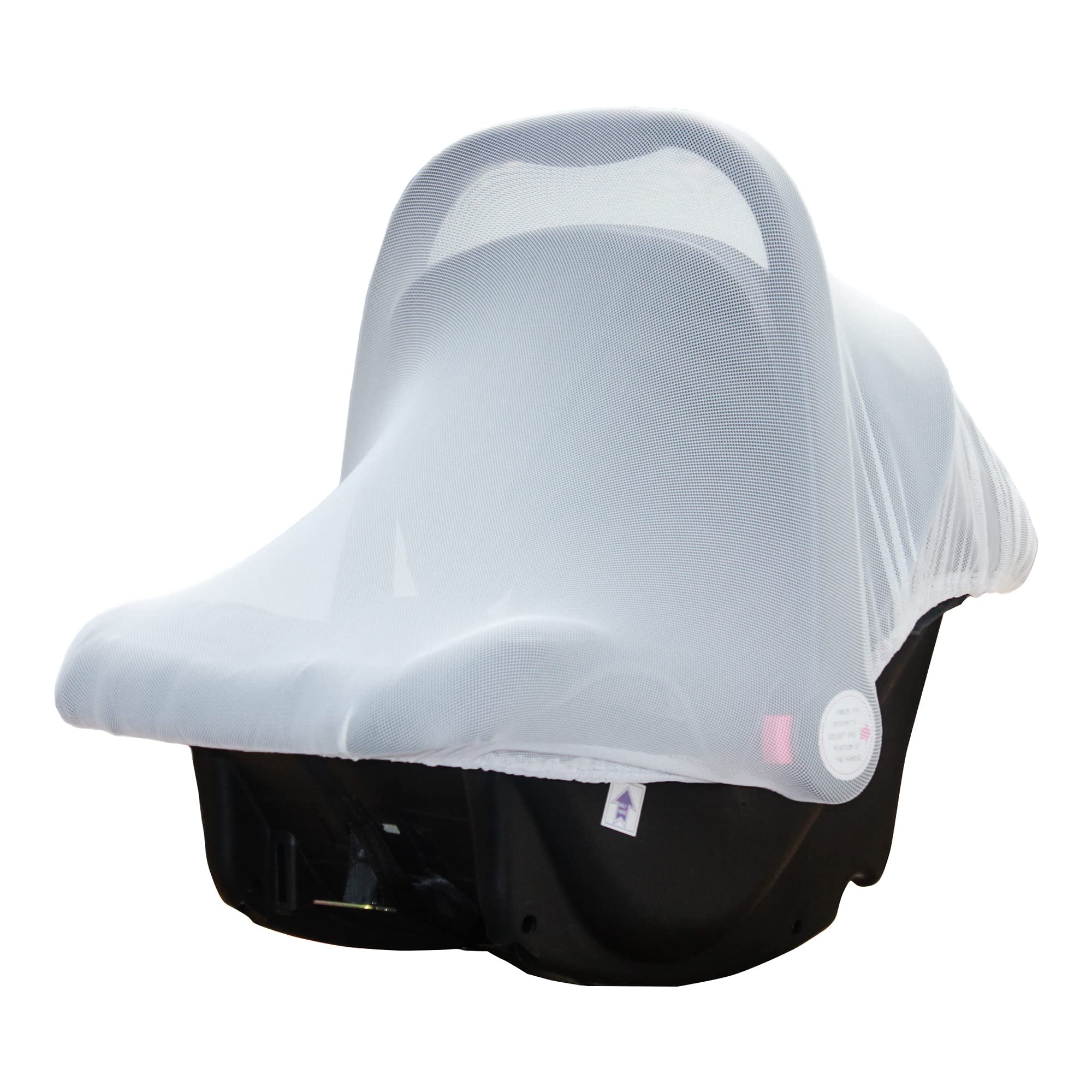 HYPOD Baby Mosquito Net for Stroller, Applies to, Mosquito Nets for Cribs for Babies, Bassinet, Baby Strollers, Portable Mini Crib. (White)
