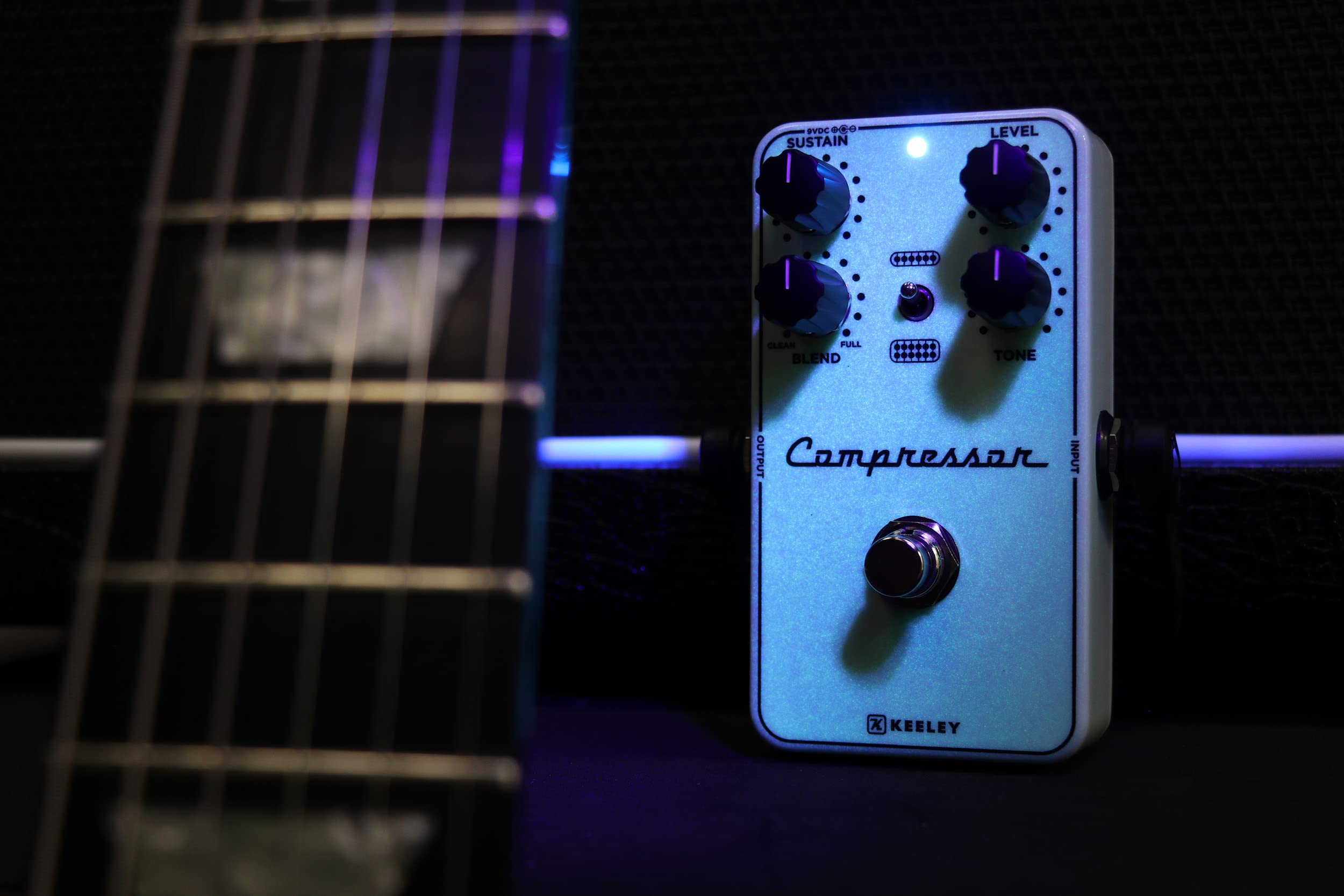 Keeley Compressor Plus Pedal Glow in the Dark Finish Version