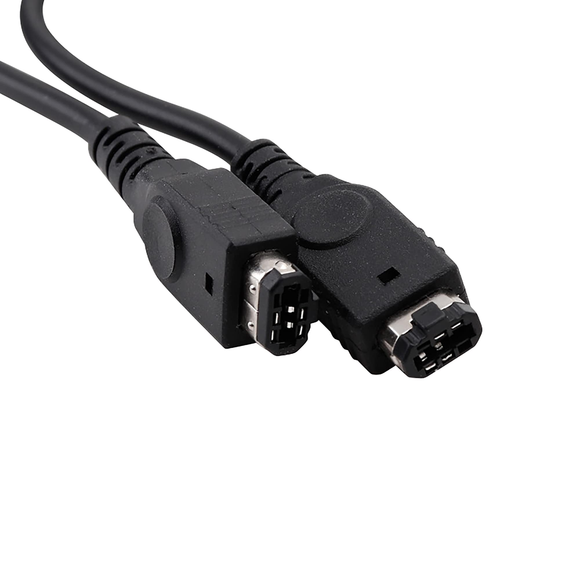 GBA SP Charger and Link Cable Set, AC Adapter and 2 Player Game Link Cable for Gameboy Advance SP, Wall Travel Charger Power 5.2V 450mA for Game Boy Advance SP