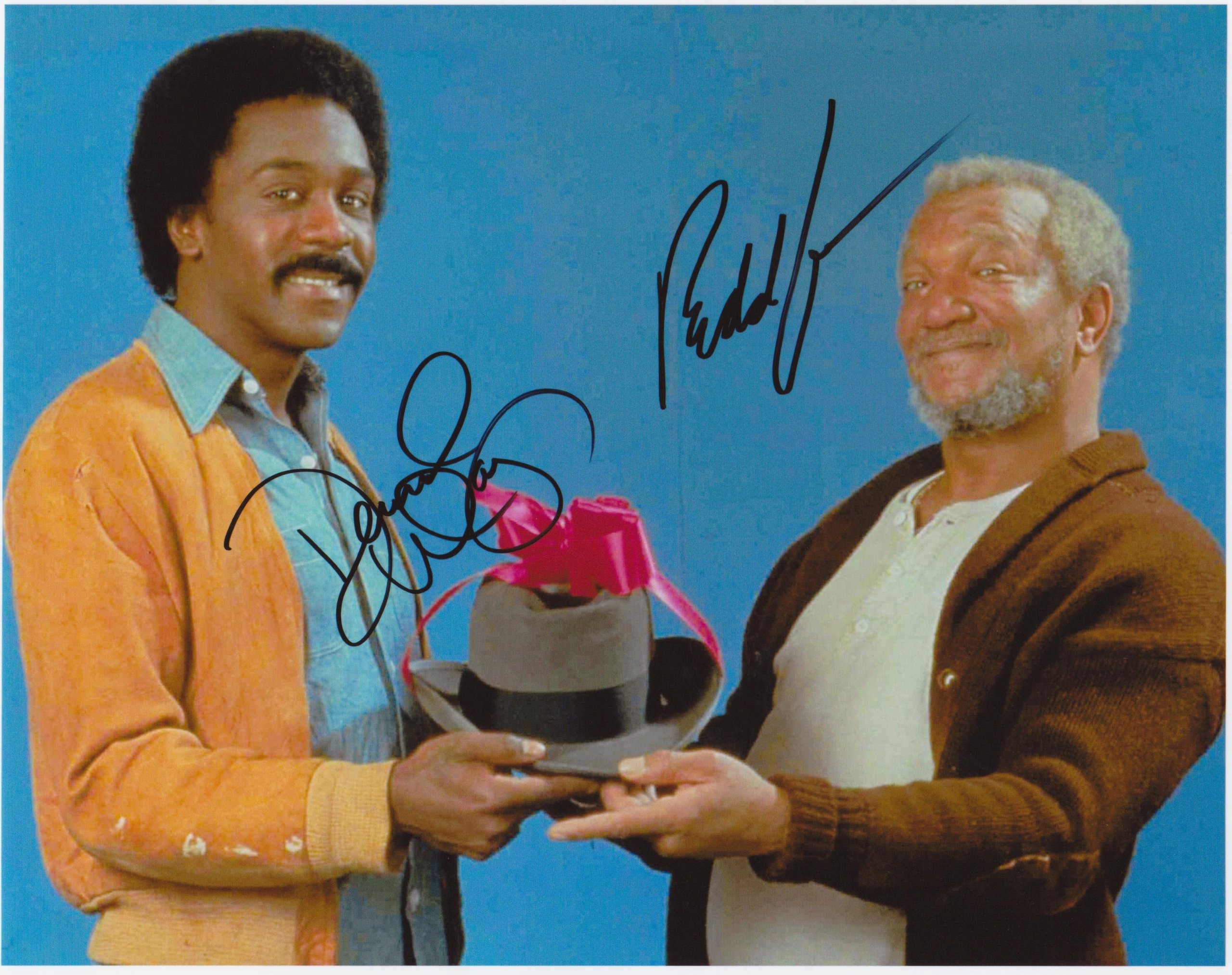 Kirkland Sanford and Son 8 X 10 Classic TV Poster Autograph on Glossy Photo Paper