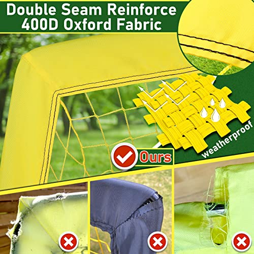 Happy Jump Soccer Goal Pop Up Foldable Soccer Net for Backyard 4'x3', 1 Pack