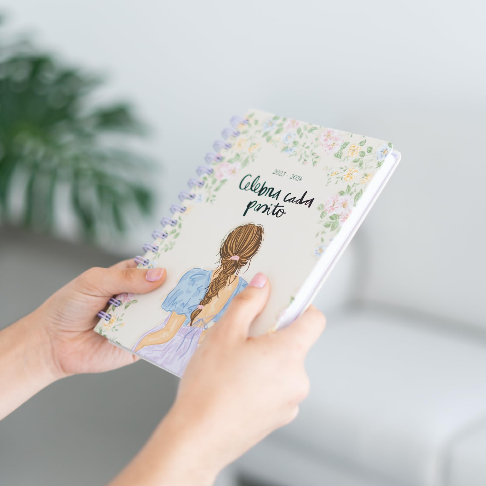 Grupo Erik Ana Marin Diary 2023-2024 | Back To School 12 Months Academic Diary 2023-2024 Week To View A5 | August 2023 - July 2024 | Mid Year Diary 2023-2024 With Stickers | Cute Gifts